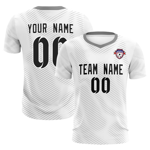 Customize Gray Soccer Jersey | Personalized Shirts for Sport - KXKSHOP ...